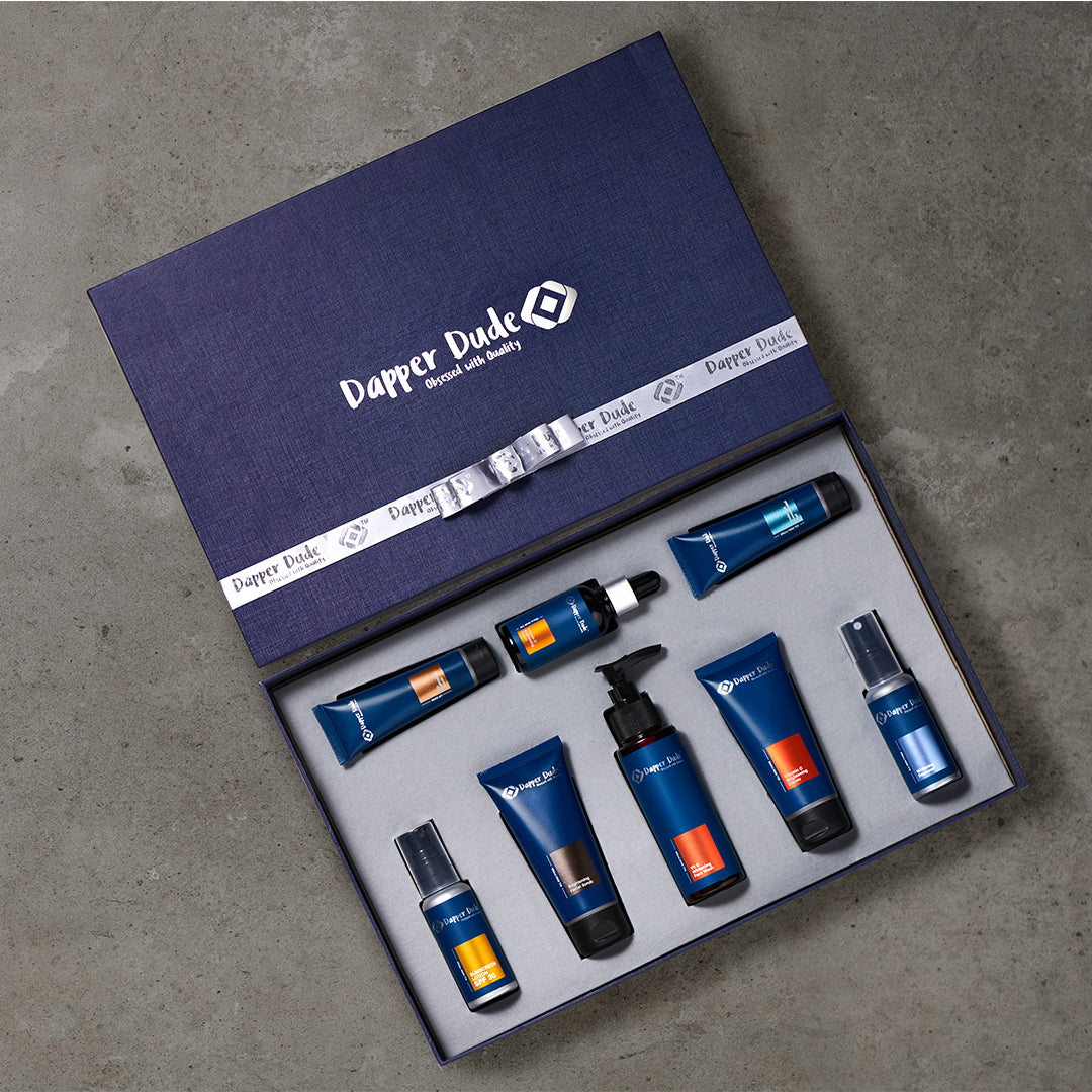 Dapper dude The Groom’s Edition combo kit – Glossia.in